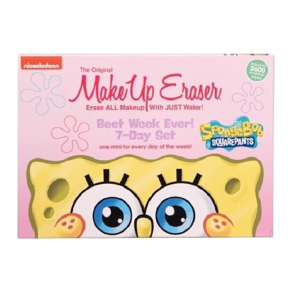 MakeUp Eraser | Skincare | The Original Makeup Eraser Spongebob ...